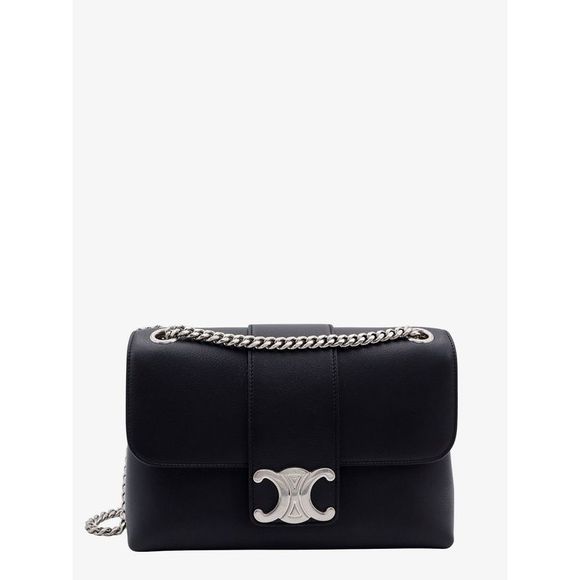 Celine | Bags | Celine Victoire Woman Black Shoulder Bags | Poshmark